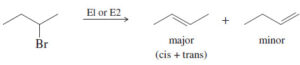 Comparison of E1 and E2 reactions | Read Chemistry