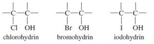 Formation of Halohydrin | Read Chemistry
