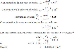 Nernst’s Distribution Law + Solved problems | Read Chemistry