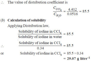 Nernst’s Distribution Law + Solved problems | Read Chemistry