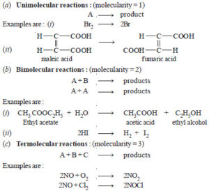 Molecularity of a reaction | Read Chemistry