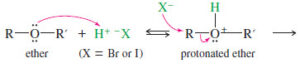 Cleavage of Ethers by HBr and HI | Read Chemistry