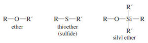 Thioethers (sulfides) and Silyl Ethers | Read Chemistry